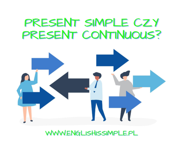 Czas Present Simple vs Present Continuous - ENGLISH IS SIMPLE